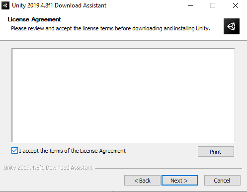 Setting up Unity - V-ROOM Documentations